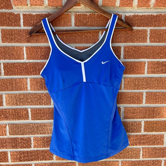Nike | Tops | Nike Royal Blue Athletic Tank Top | Poshmark